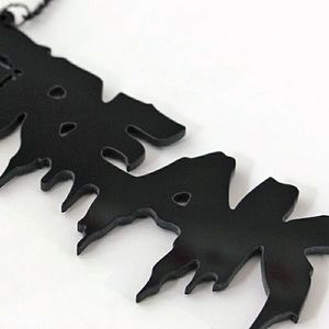 Jewelry | Freak Statement Chain Pendant Necklace Goth | Poshmark